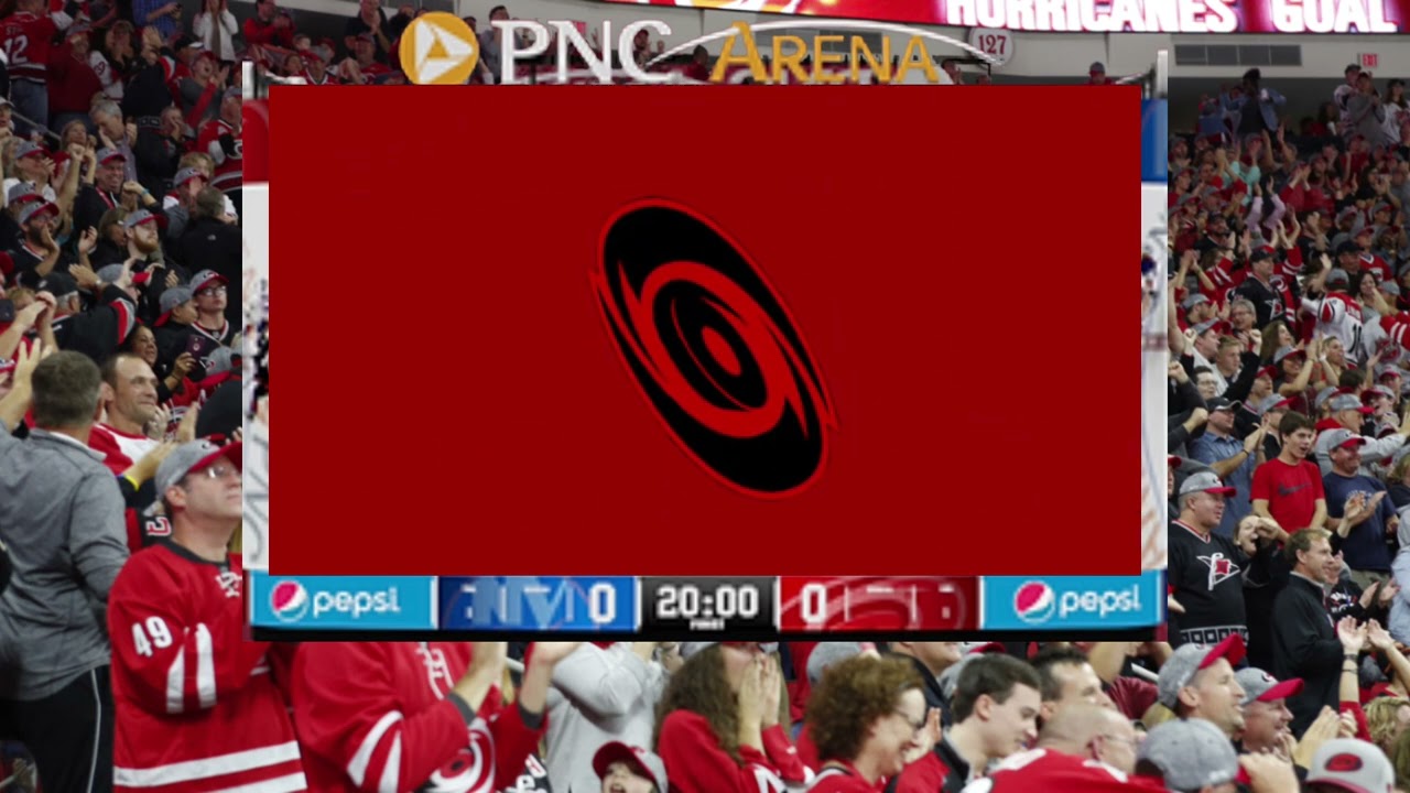 Carolina hurricanes scoreboard goal horn - YouTube