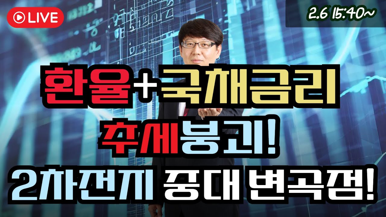 250206 환율국채금리 추세붕괴 2차전지 중대 변곡점 반도체 2차전지 에코프로머티 에코프로비엠 포스코퓨처엠