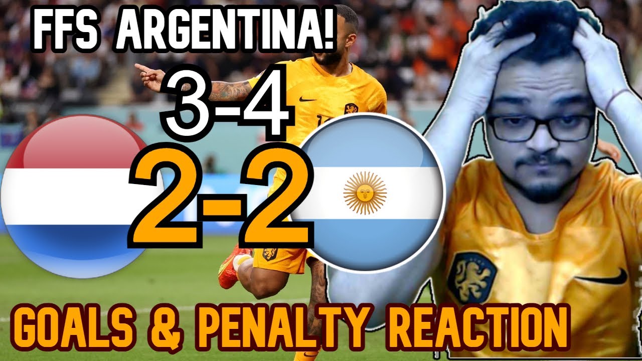 ANGRY DUTCH FAN REACTION NETHERLANDS vs ARGENTINA REACTION 4-3 ...