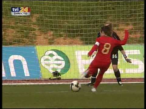 Edite Fernandes # 8 - 3 GOLOS Algarve CUP 2010.mpg - YouTube