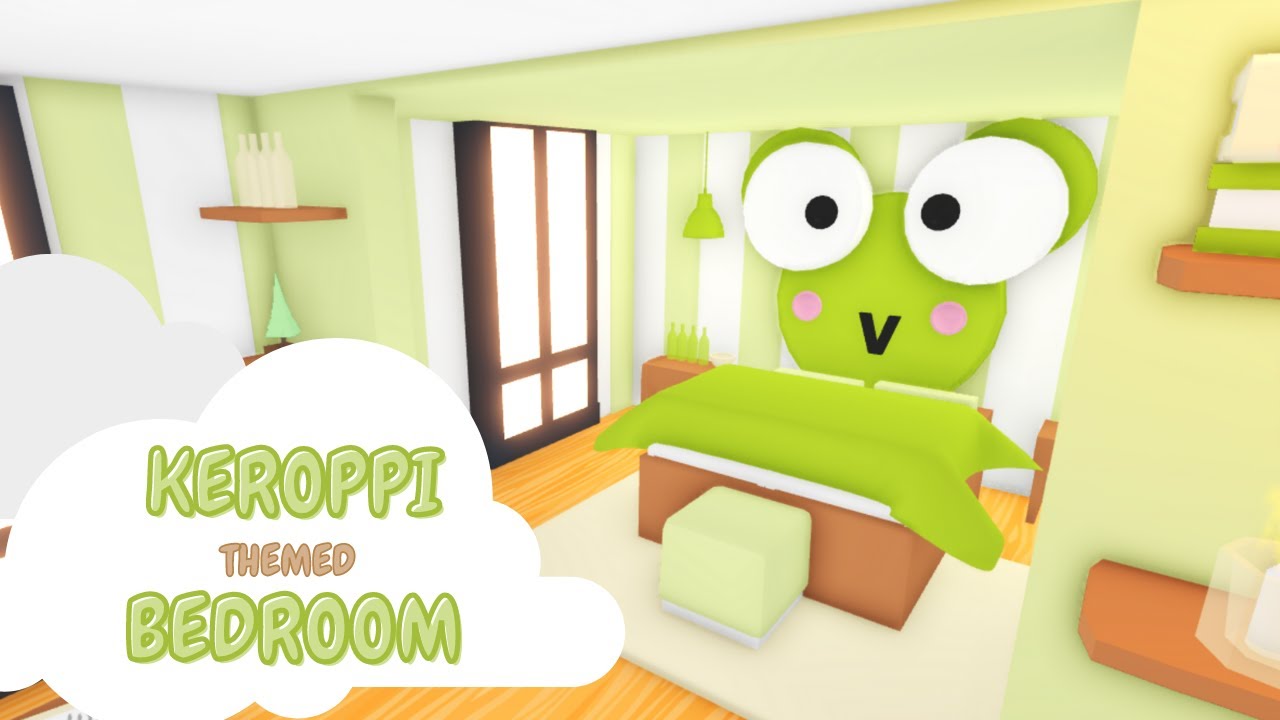 🍵 KEROPPI Bedroom SPEEDBUILD! |Adopt Me!| - YouTube