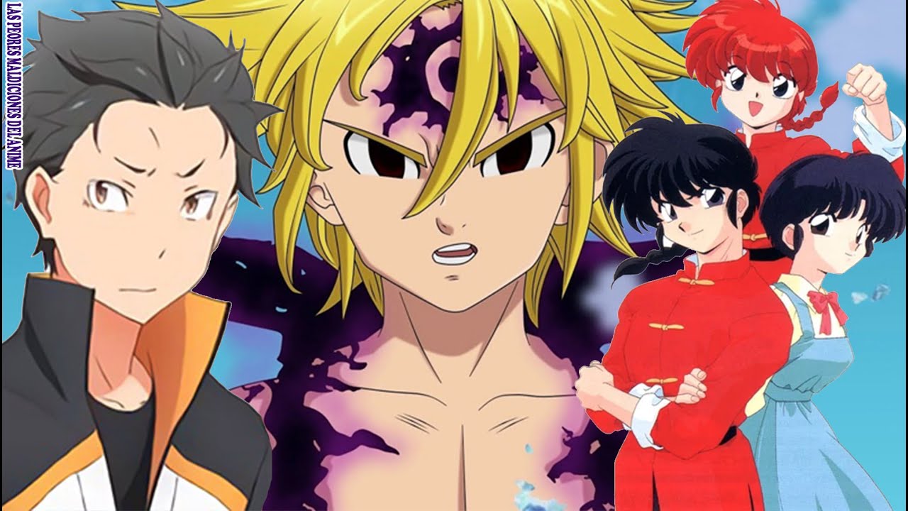 LAS PEORES MALDICIONES DEL ANIME - YouTube