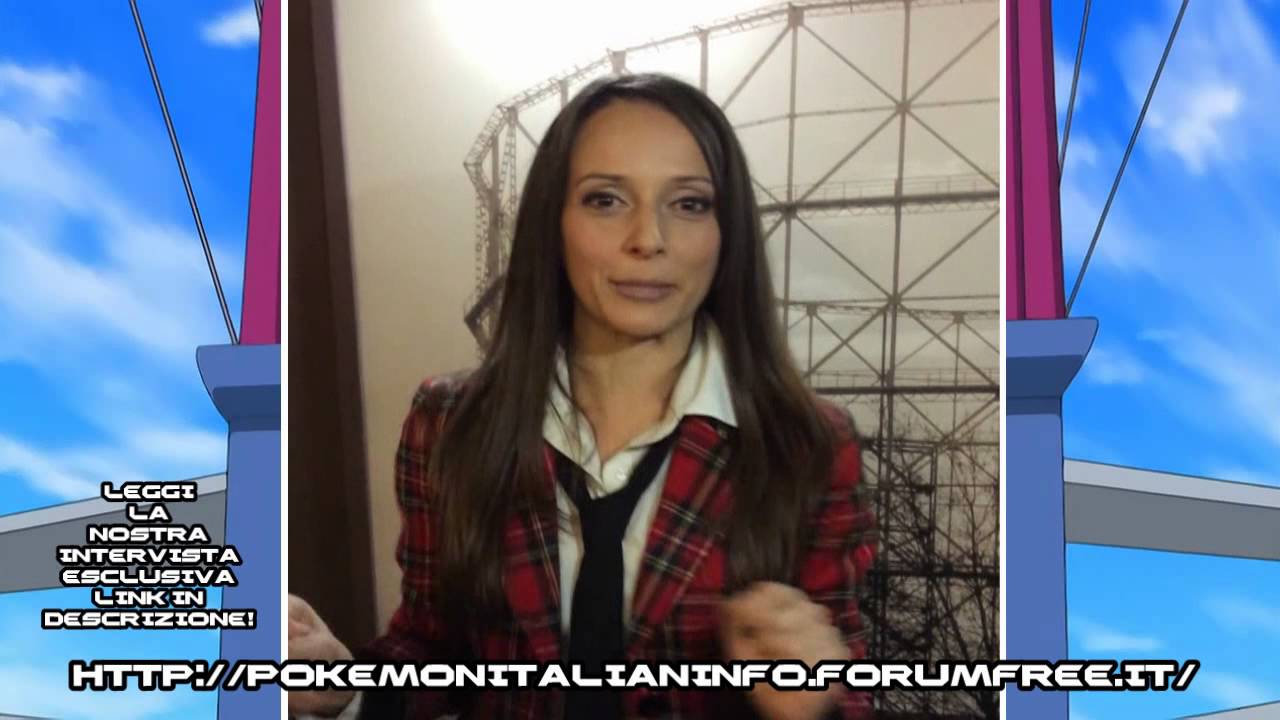 Emanuela Pacotto (Jessie) Saluta la Community di PokémonItalianInfo HD ...
