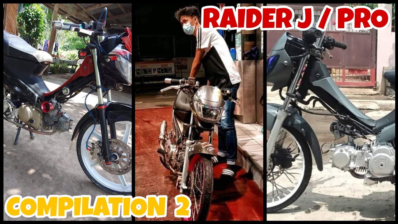 SUZUKI RAIDER J AND RAIDER J PRO 110 COMPILATION 2 - YouTube