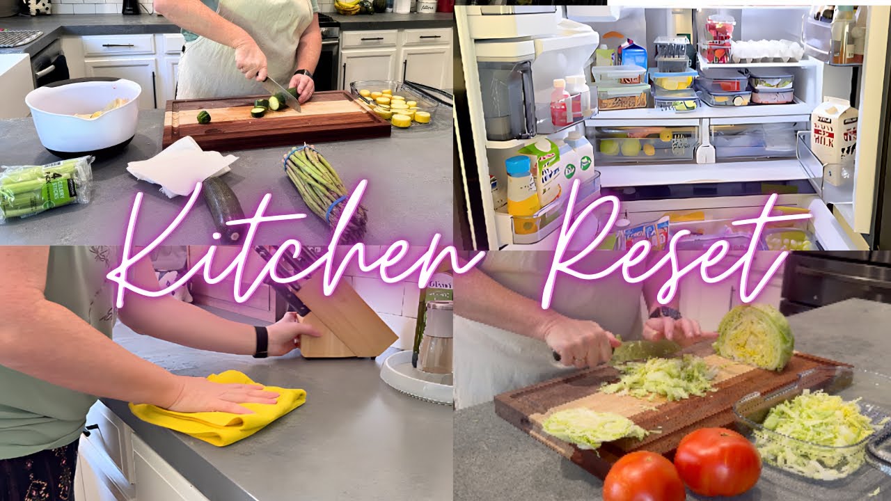 KITCHEN RESET & RESTOCK | WEIGHT LOSS UPDATE - YouTube