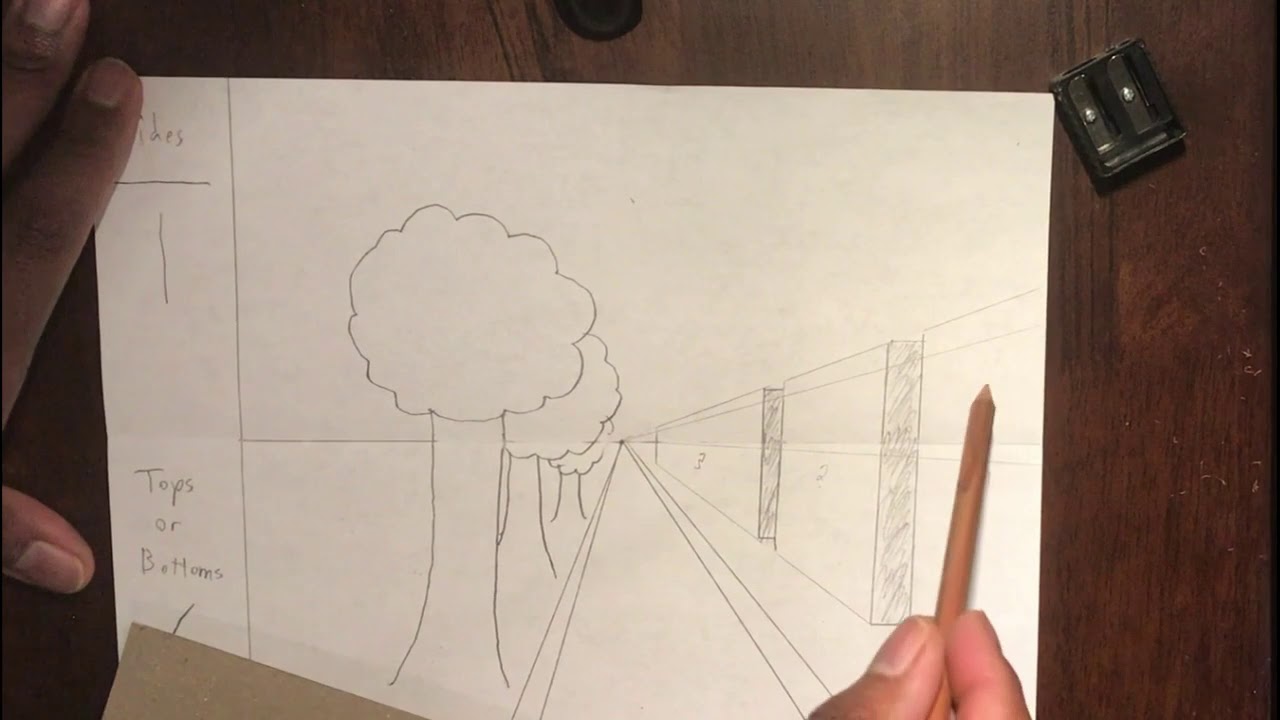 4th Grade 1 Point Perspective - YouTube