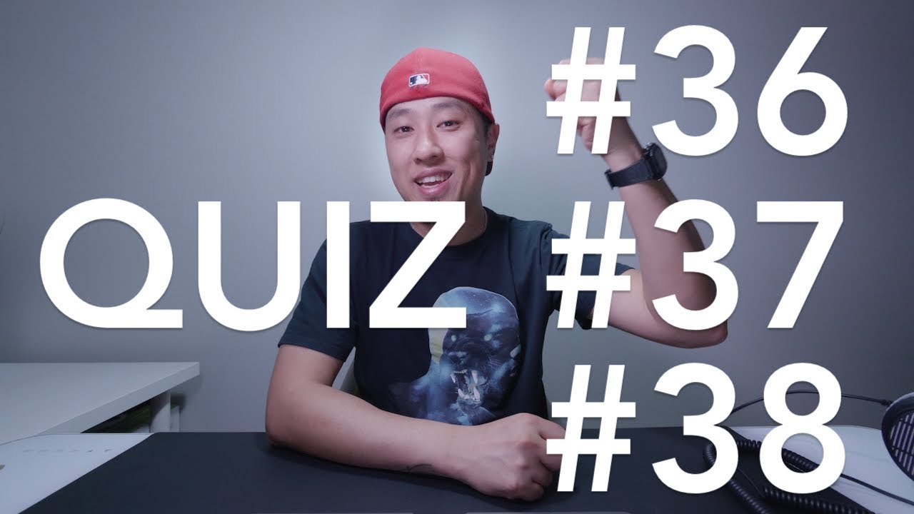 QUIZ 36+37+38 - YouTube