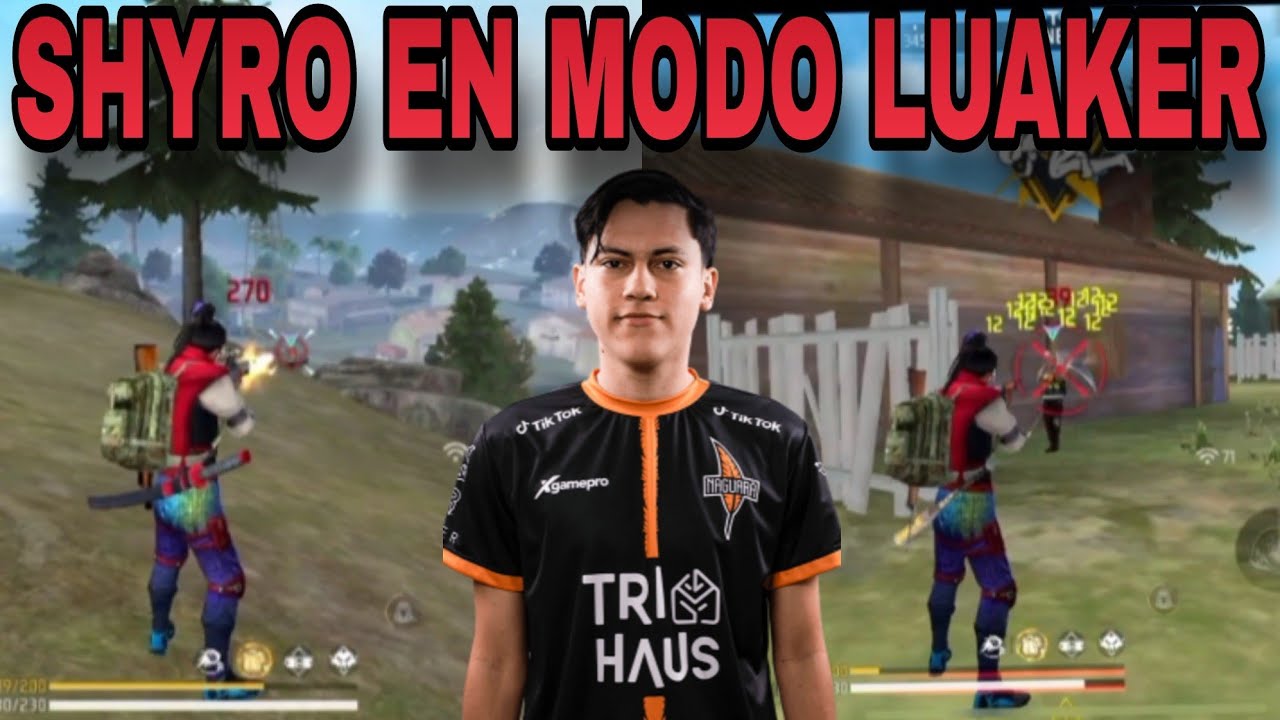 ASÍ ENTRENA NE SHYRO PARA LA FREE FIRE LEAGUE 😱 EN MODO LUAKER 🤯 - YouTube