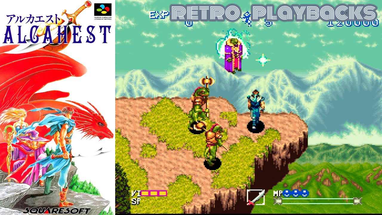 Alcahest (English Hack) /Super Nintendo/Super Famicom / Retrotink 5x ...