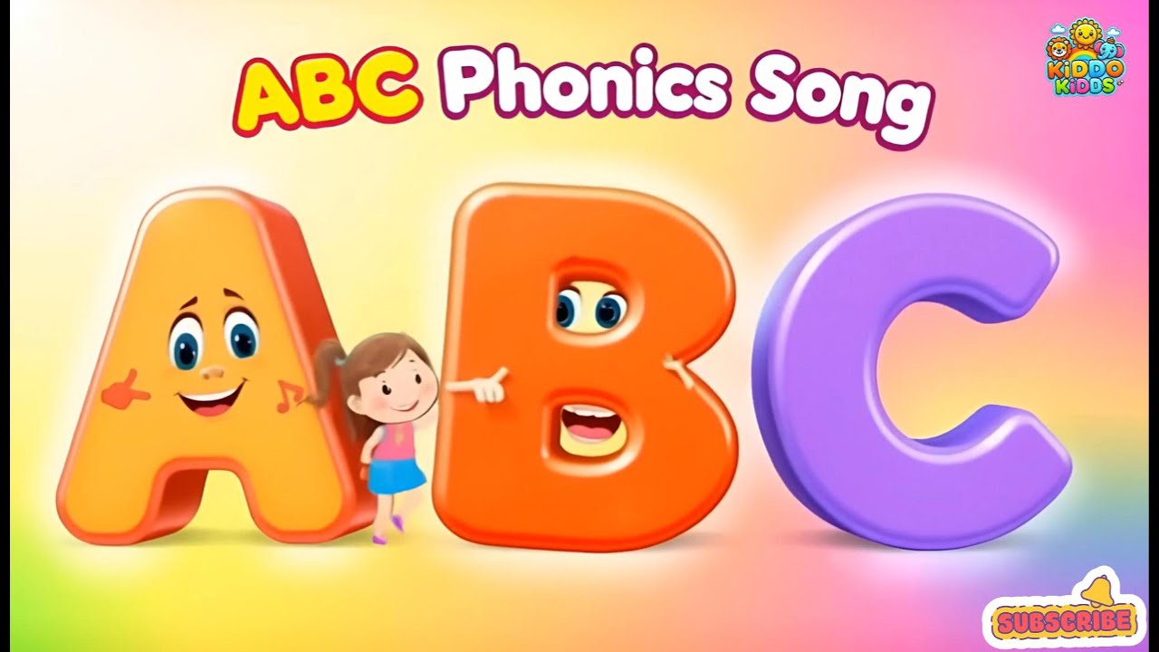 ABC Phonics Song for Kids | Learn Alphabets with Fun Animated ABC Song ...