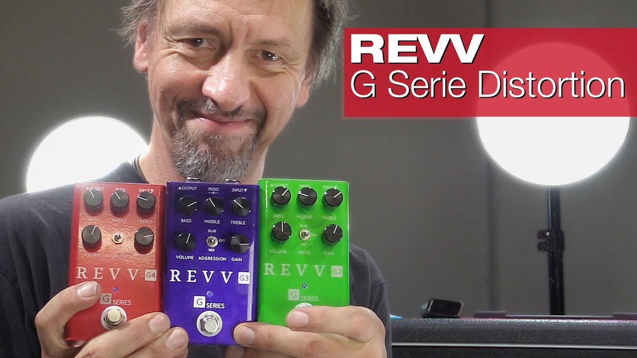 REVV Distortion Pedale im Vergleich - YouTube
