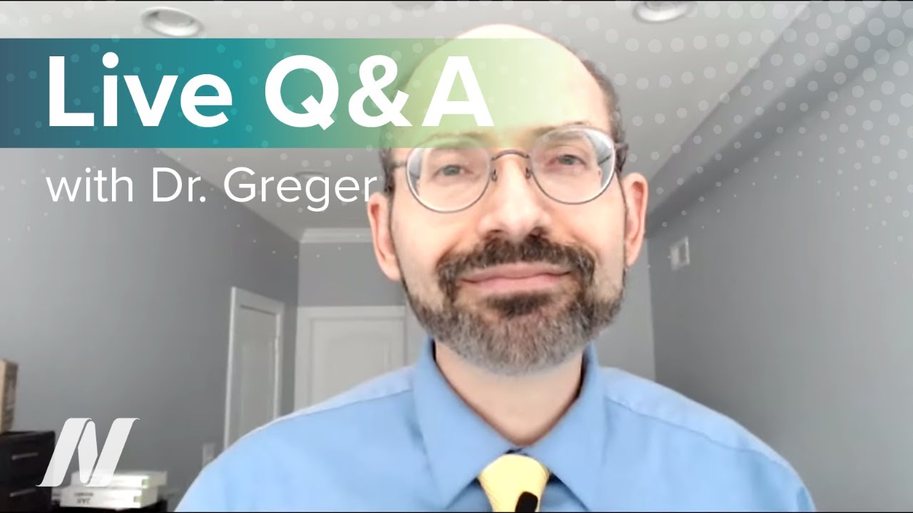 Dec 26 2019 Live Q&A with Dr. Greger - YouTube