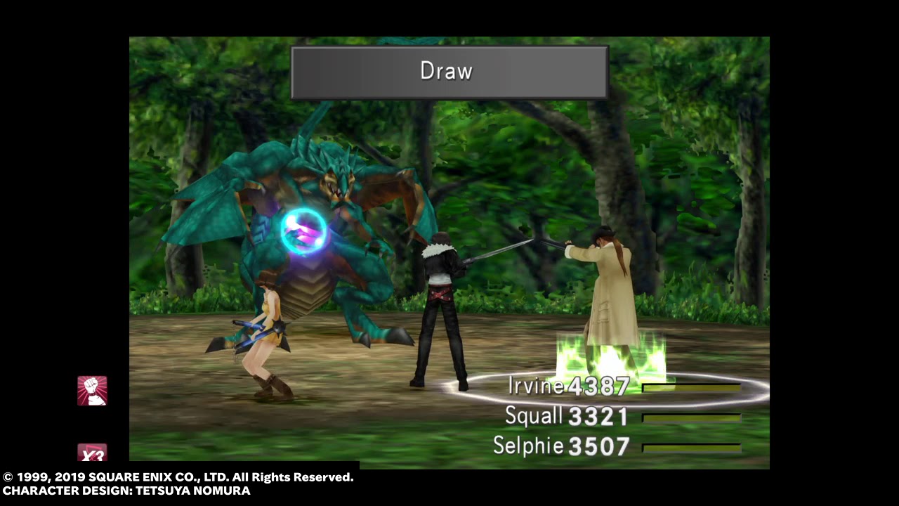 FINAL FANTASY VIII Remastered: Draw Mode - YouTube