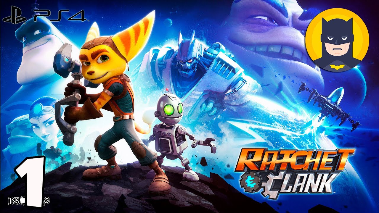 Ratchet & Clank Videospel på Svenska - Tecknat Spel PC - PS4 Del 1 ...