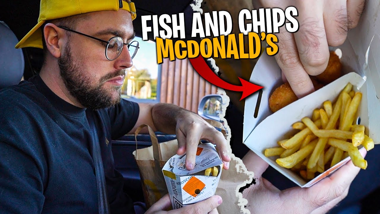 Fish and Chips à Mcdo ?! On part gouter la version poisson et poulet ...