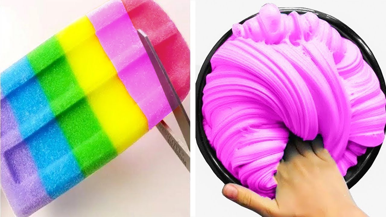 Oddly Satisfying Slime ASMR Videos - 2 Minutes Relaxing Slime Videos ...
