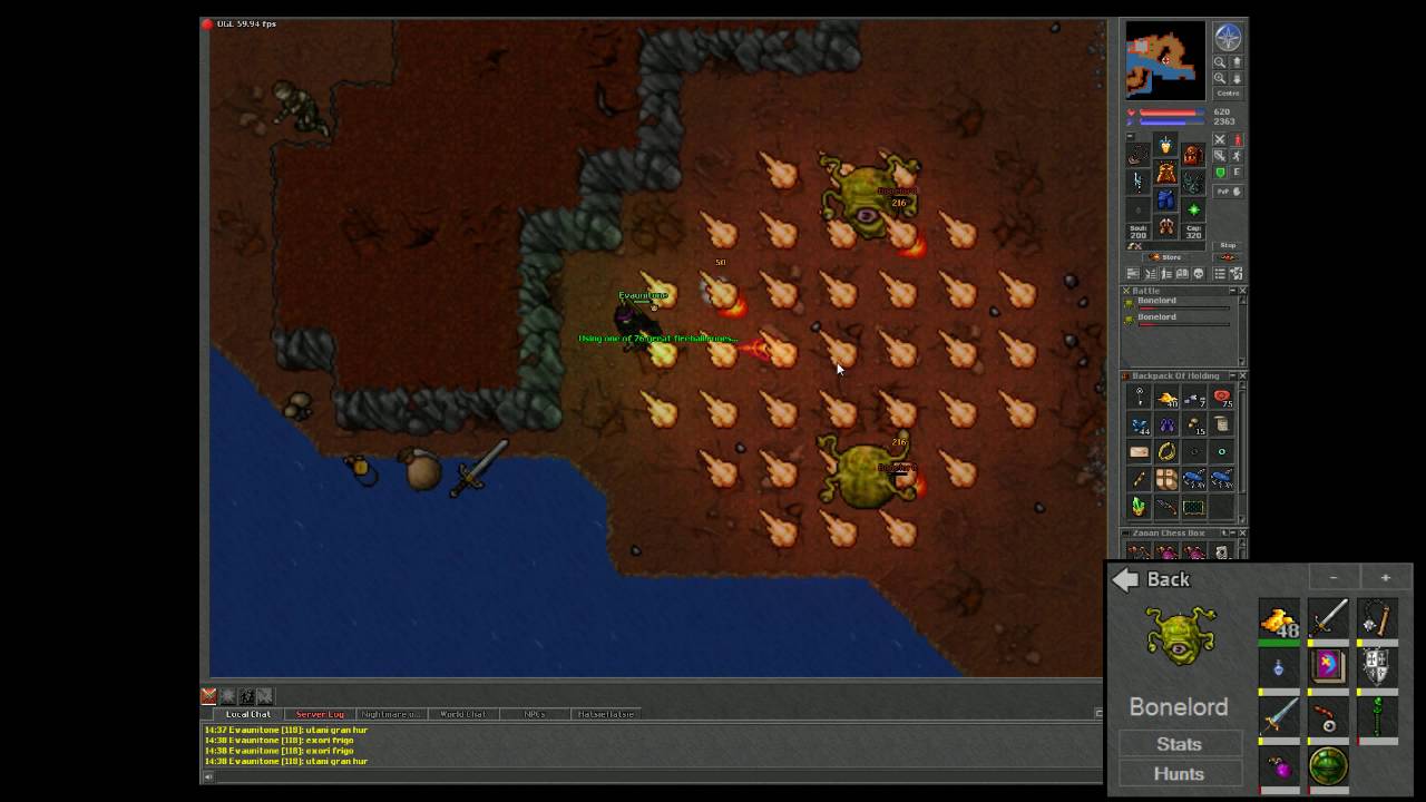 Tibia 9.7 - Life Ring Quest - YouTube