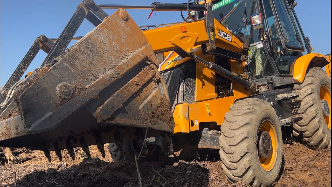 A Tree Stump Is Being Uprooted (New Machine Video) @droneplanet2040 ...