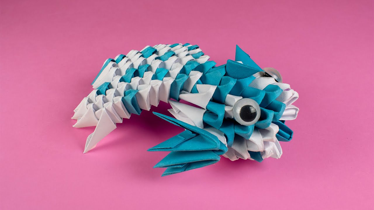 Create Your Own 3D Origami Fish – Fun and Easy Tutorial! - YouTube