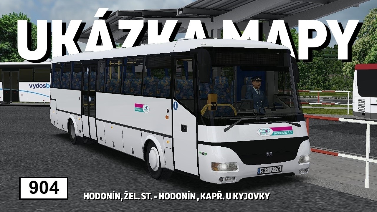 OMSI 2 SPECIÁL - Ukázka UPLNĚ NOVÉ části mapy Hodonín společně se SOR ...