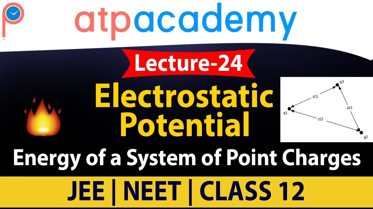 Electrostatics - Lecture 24 - IIT JEE | Class 12| ATP Star - YouTube