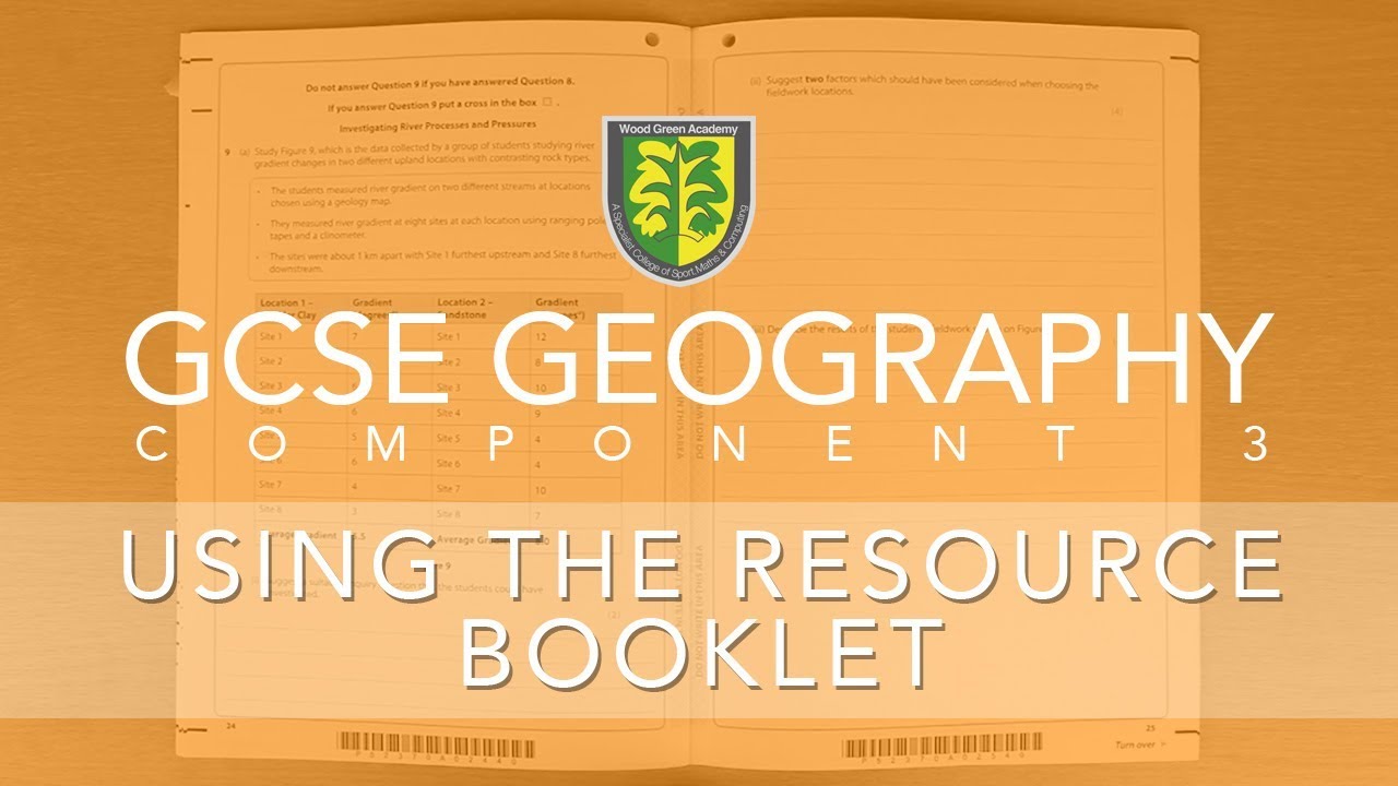 Part 2 - Using the Resource Booklet - YouTube