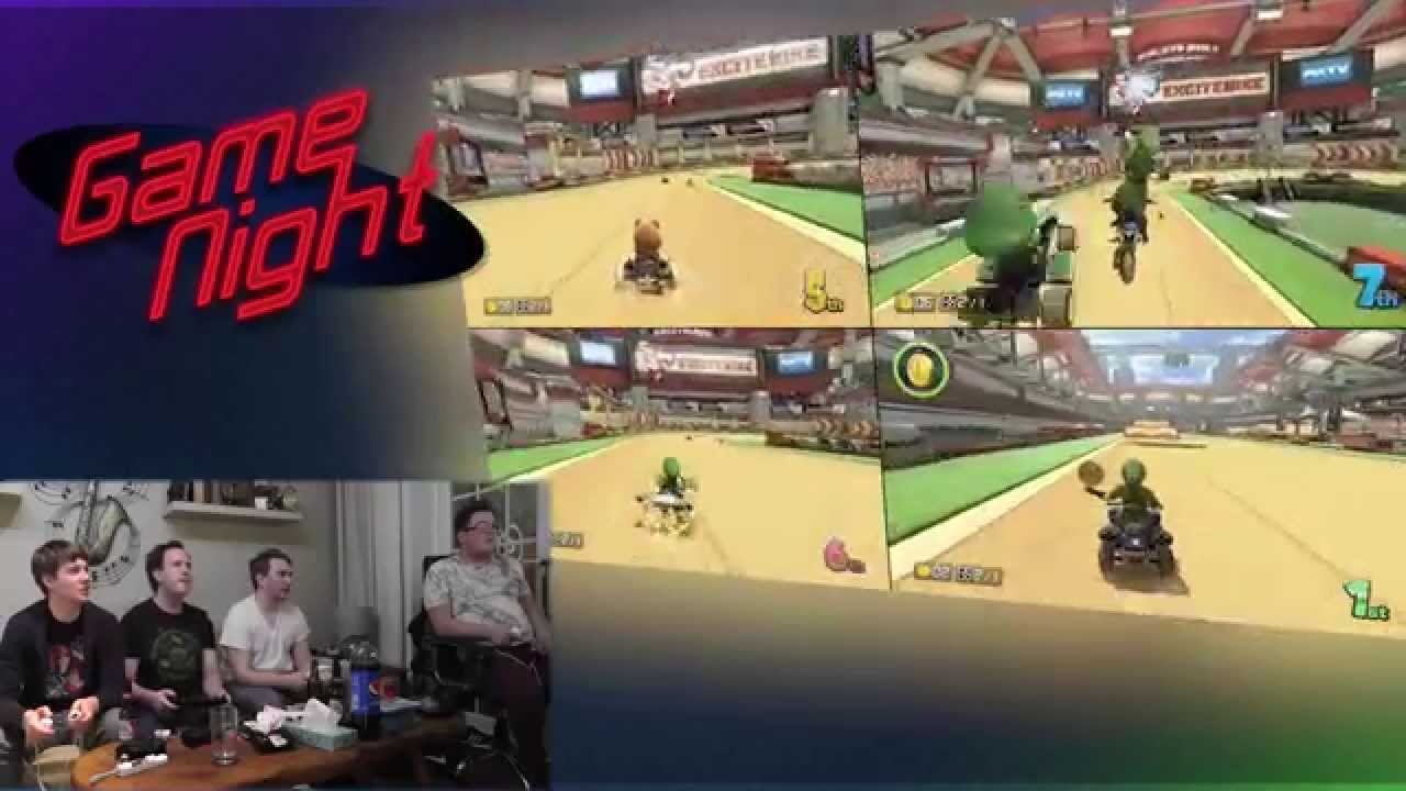 Mario Kart 8 - Game Night - YouTube