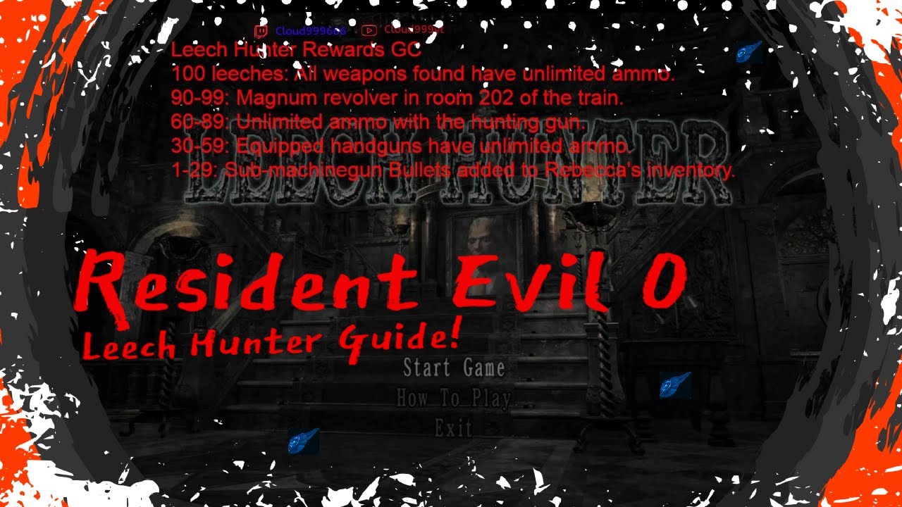 Resident evil 0 leech hunter guide all leeches, rewards and enemies ...