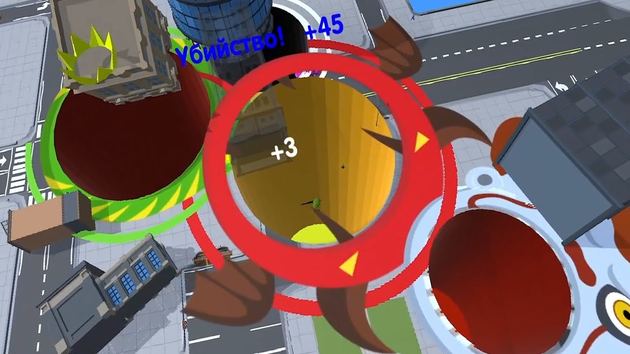 Hole.io Map Control: 100.00% - Big Hole WORLD RECORD - YouTube