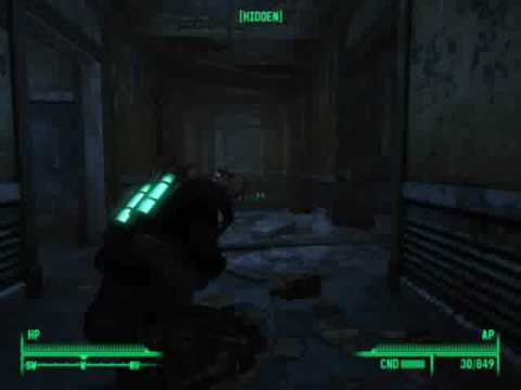 Fallout 3: Sneaking into Red Racer factory - YouTube