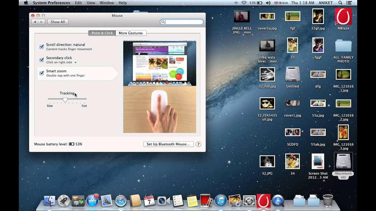 How to increase or decrease speed of mouse on Mac OS - YouTube