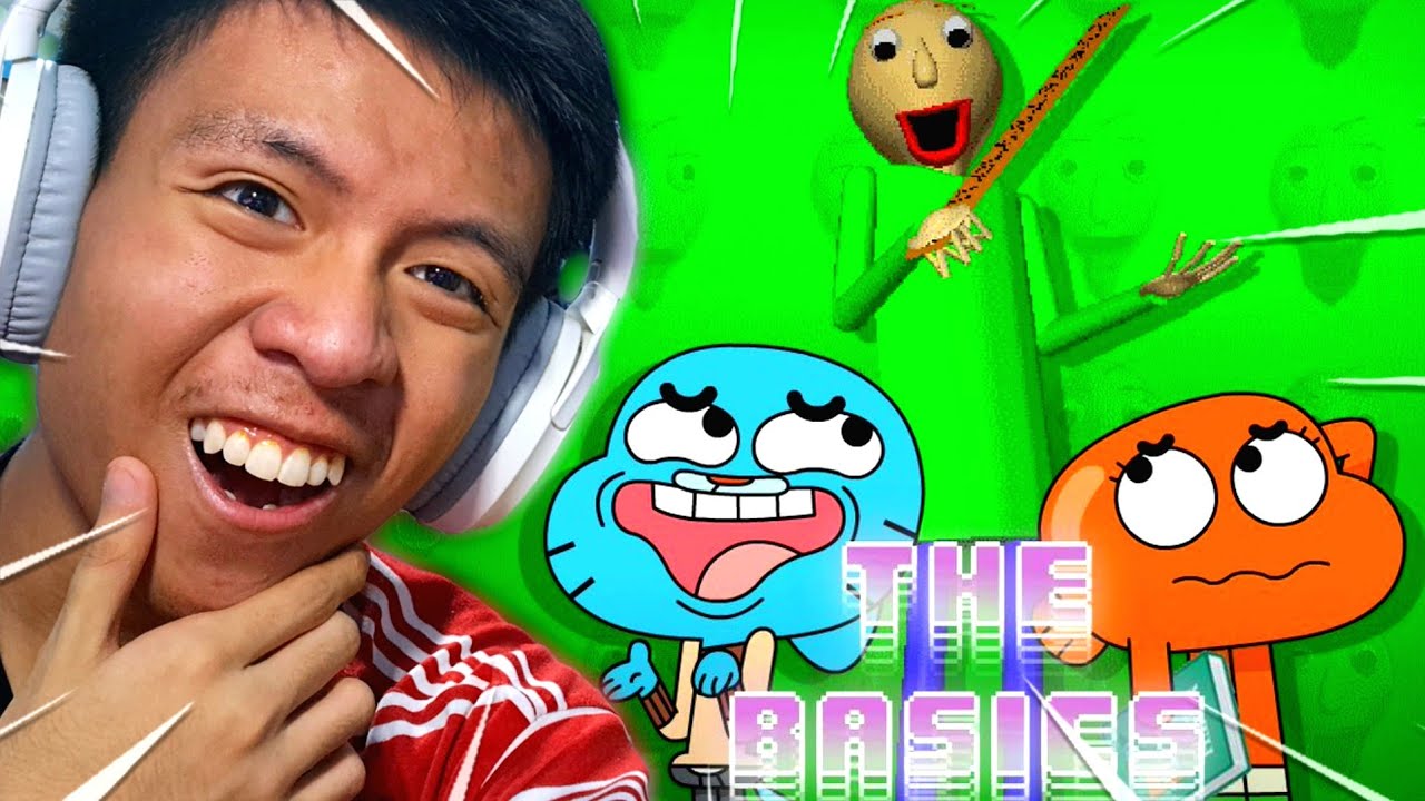 BALDI IS IN THE WONDERFULLY WEIRD WORLD OF GUMBALL..? | The Basics: Fan ...