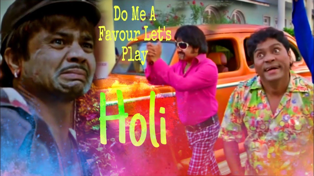 Holi Best Comedy scenes 😆 Akshay Kumar Johnny Lever | Happy Holi - YouTube