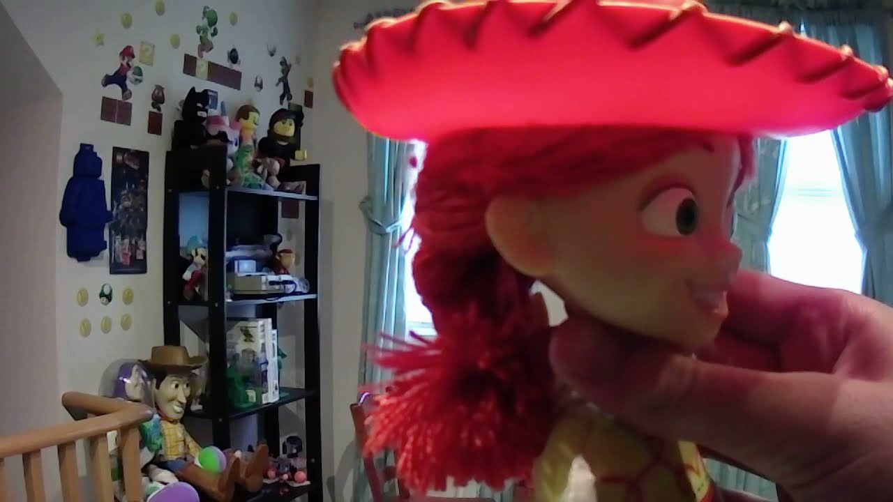 Toy Story signature collection Jessie voice box sayings - YouTube