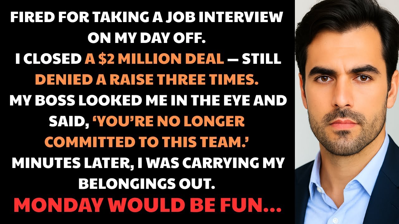 Boss Let Me Go After I Scheduled An Interview—Even After I Closed A $2M ...