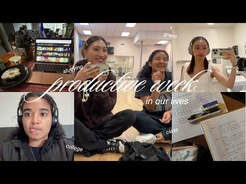PRODUCTIVE WEEK IN OUR LIVES | class, dance, studying, etc! | mia flo