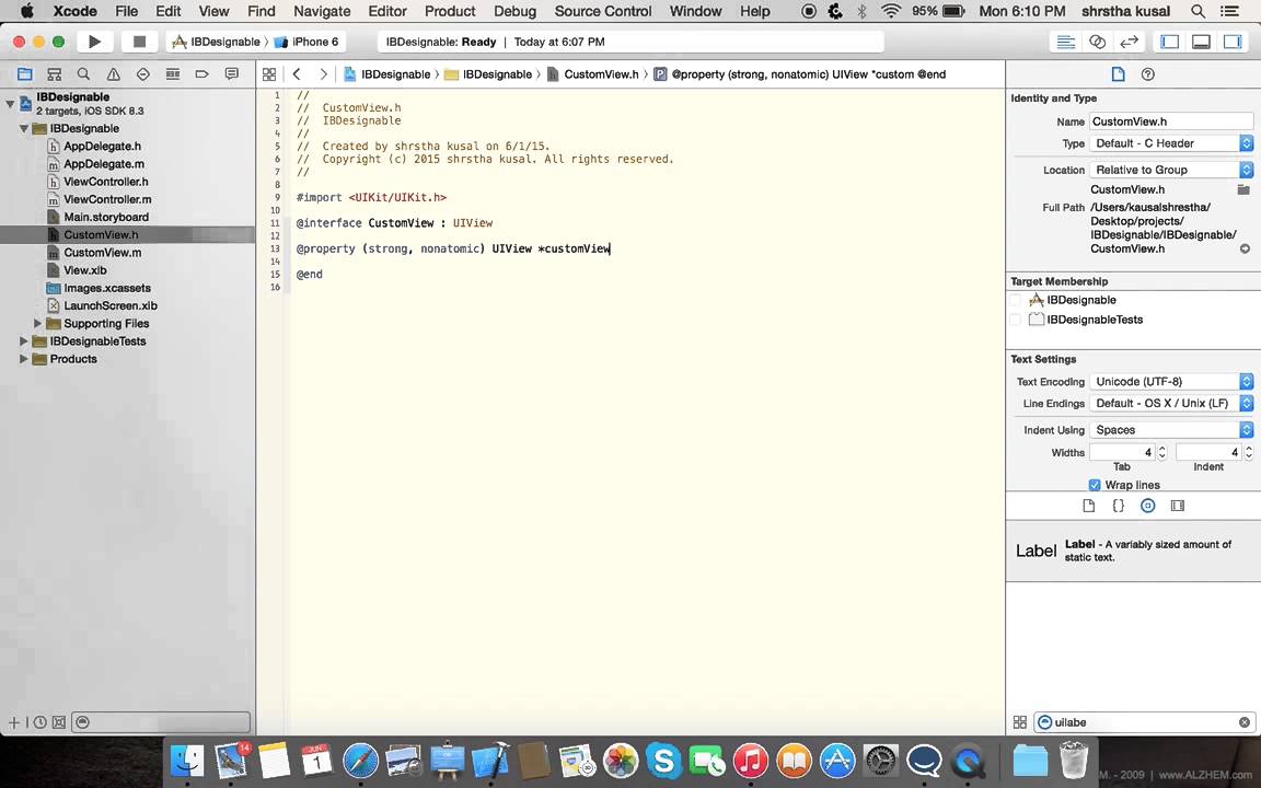 IBDesignable - Xcode 6 - YouTube