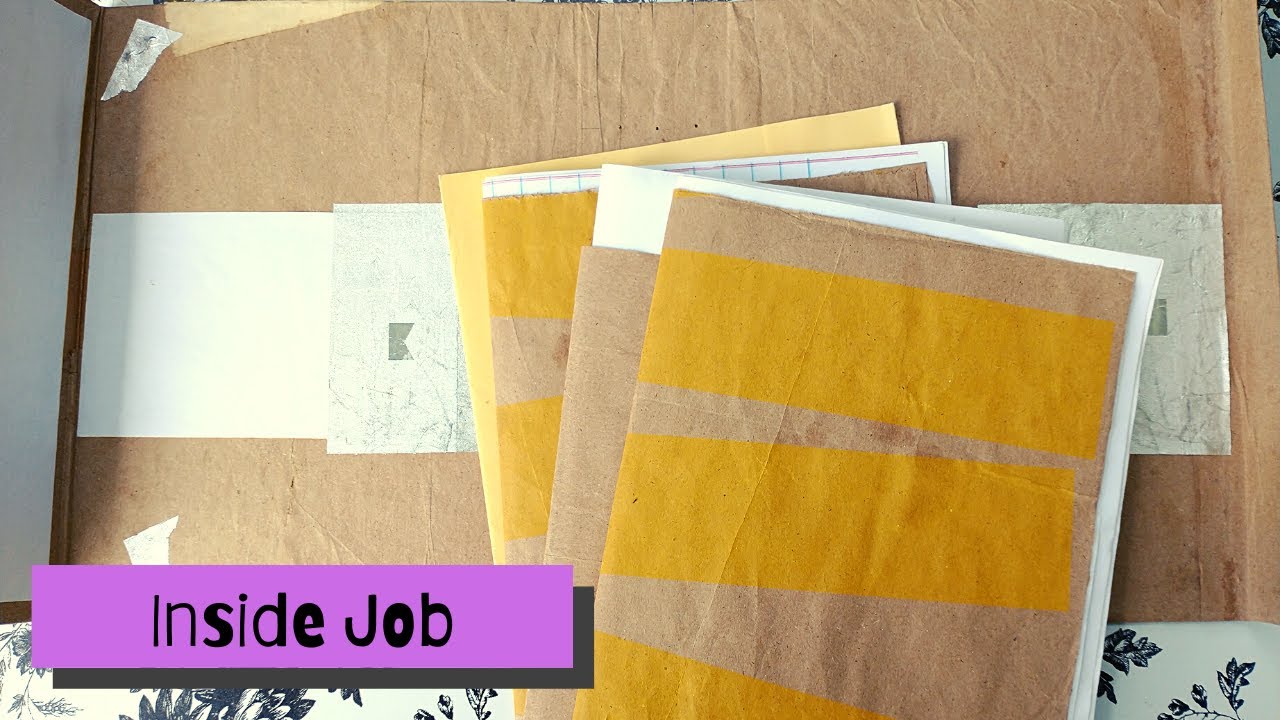 Inside The Cover | My Shorty September Junk Journal - YouTube