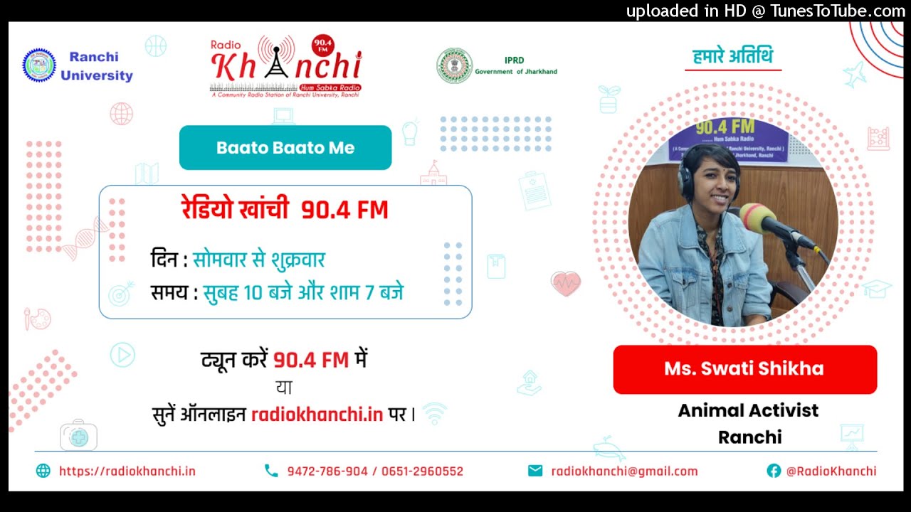 Baaton Baaton Mein- Ms. Swati Shikha (Animal Activist) - YouTube