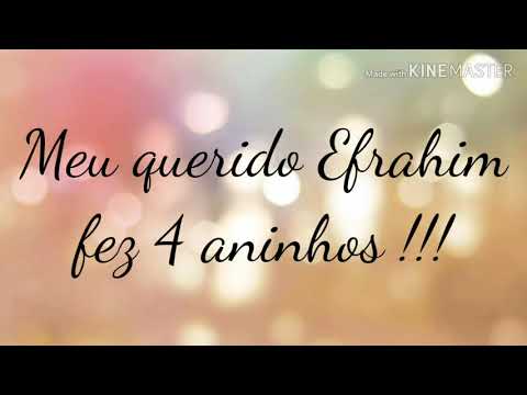 Aniversário de Efrahim