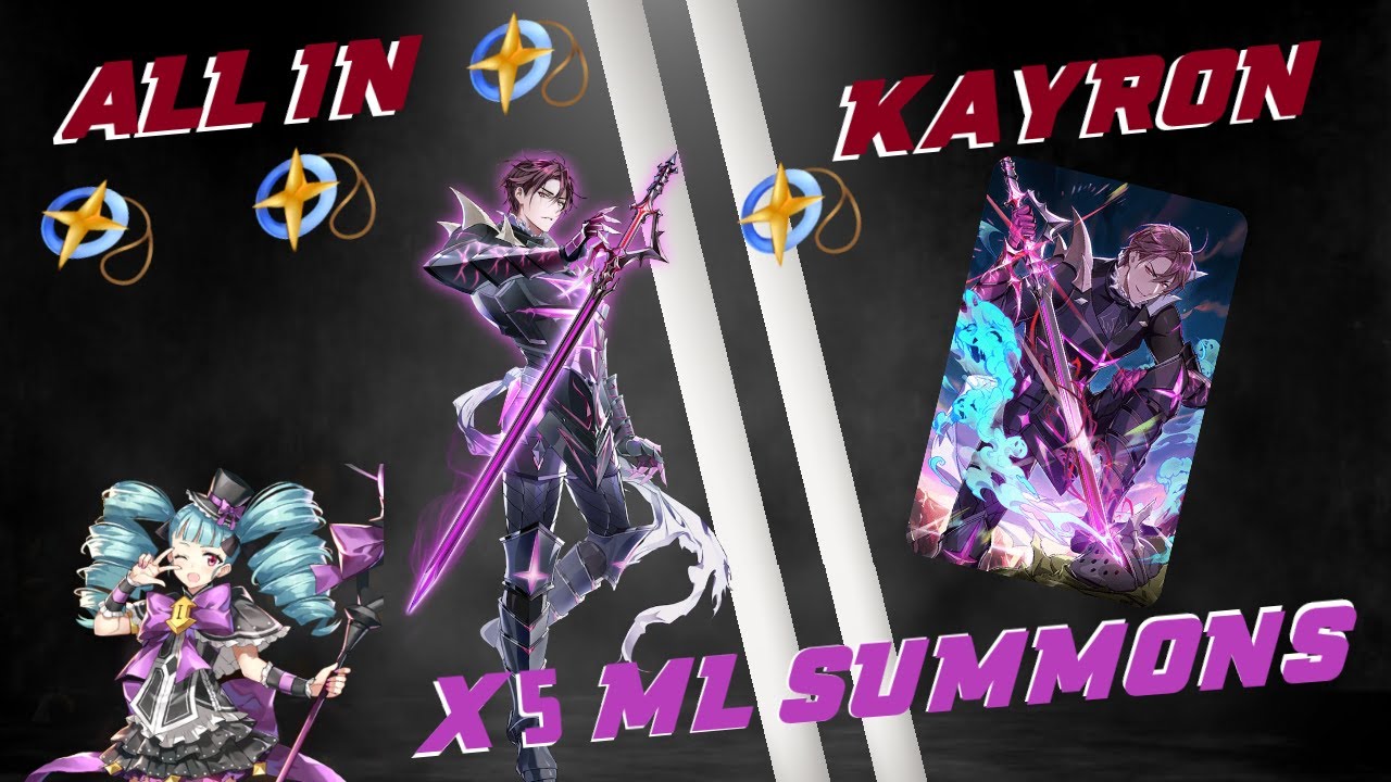 SUERTE ABSURDA!! ALL IN A KAYRON Y X5 MOONLIGHT SUMMONS!! Epic7 Español ...