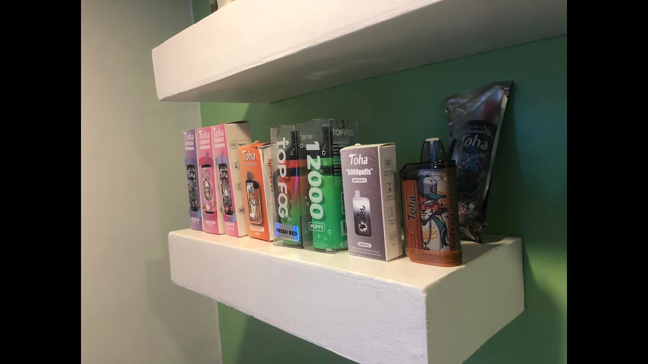 Vape Pod Toha Super Box-8000 Puffs Unboxing - YouTube