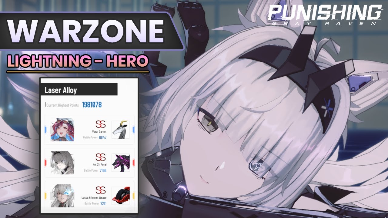 Warzone Lightning SS0 Crimson Weave & SS0 Feral Team | Punishing: Gray ...