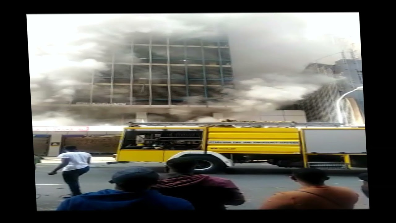 WATCH- UNION BUILDING BURN -KZN Building on fire - YouTube