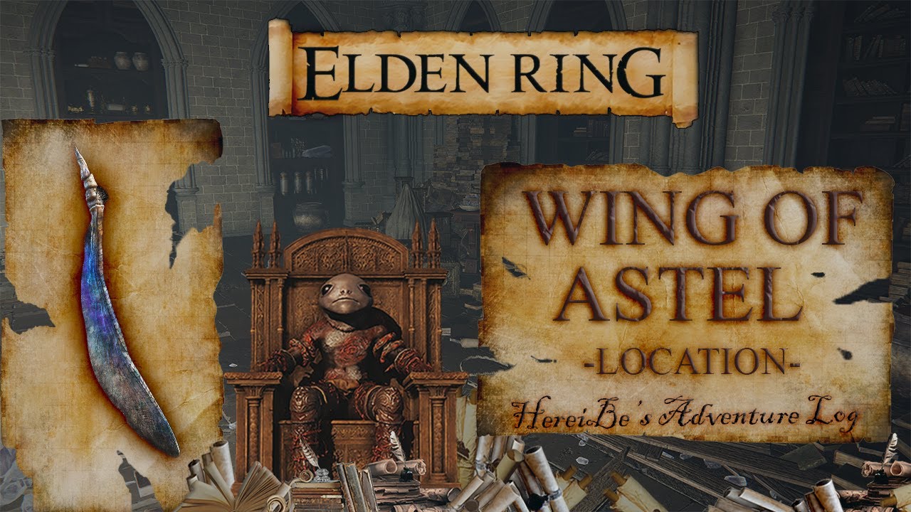 Wing of Astel Location | Elden Ring - YouTube