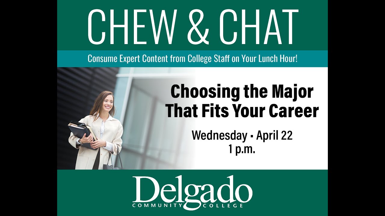 Chew & Chat Episode 3: Choosing The Major That Fits Your Career - YouTube