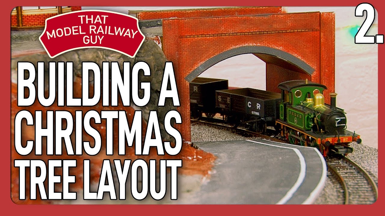 Building A Model Railway Round A Christmas Tree - Episode Two! - YouTube