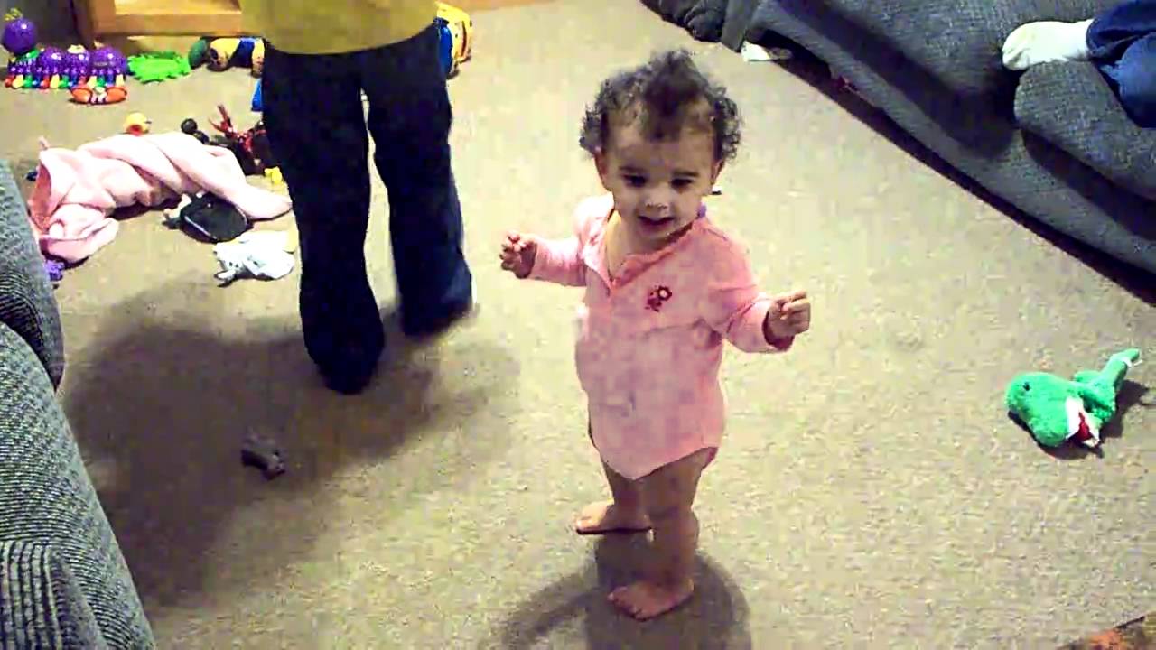 Children spinning in circles in the living room - YouTube