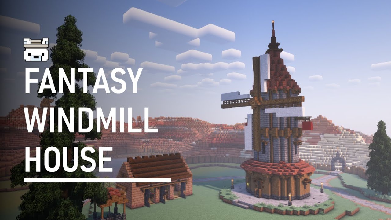 Fantasy Windmill - Minecraft Paternaland Build - YouTube