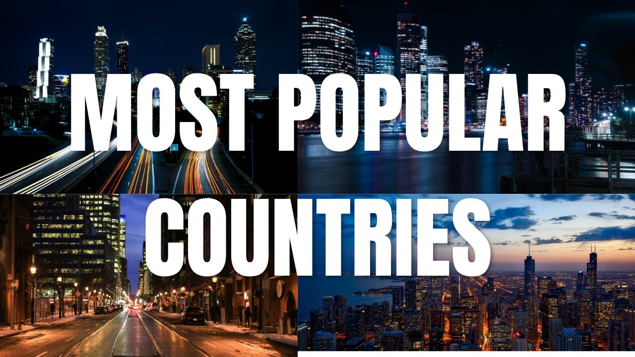 Most Popular Countries - YouTube